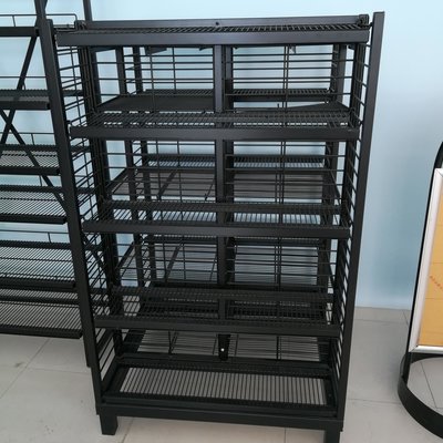 Shop Display Racks Commercial Supermarket Equipment Metal Material For Drinks