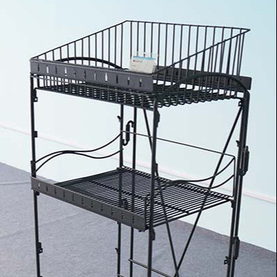 Customized Plastic Promotional Rack And Shelf For Department Store