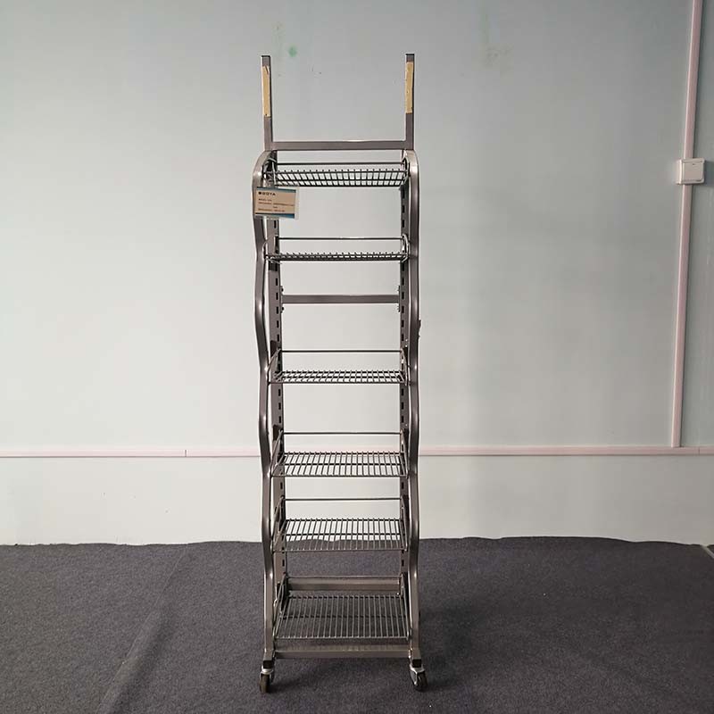 Metal Coffee Shelf Display Rack 60kg Loading Capacity For Supermarket