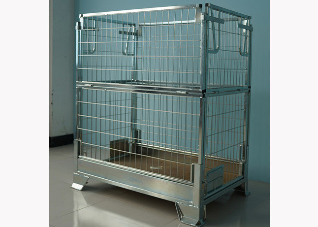 Cattle Metal Storage Cage Steel Calf Box Wire Container Type 1960X600X2103 MM