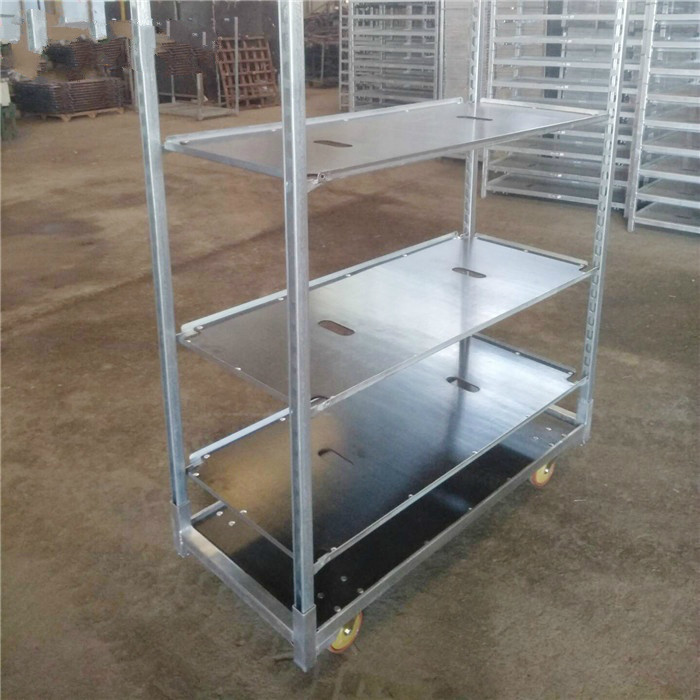 1600MM Q235 Pallet Rack Danish Flower Trolley