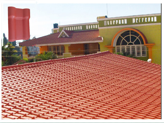 PVC+ASA royal roof tile/tejas pvc/hot sale colored upvc spanish roofing tile supplier