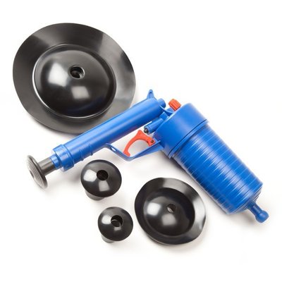New Compressed Air Pump Drain Plunger Bathroom Sink Drain Unclog Sewer Cleaner