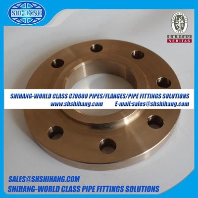 copper nickel weld neck flange EEMUA 145