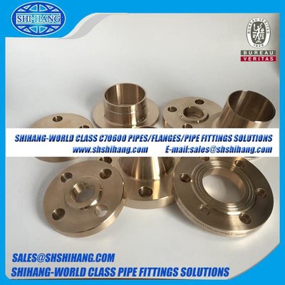 copper nickel UNS C70600 CUNI 9010 flange Solid Slip On Flange-ASME B16.5
