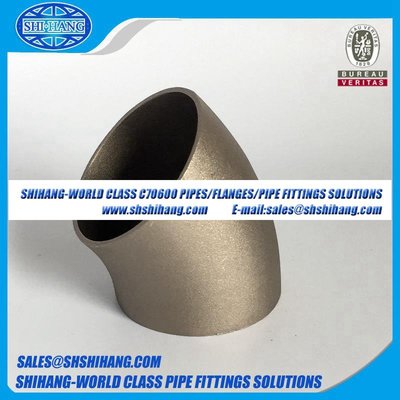copper nickel UNS C70600 CUNI 9010 pipe fittings Elbows-ASME B16.9