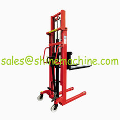 China Hydraulic manual stackers warehouse lift machine for sale supplier