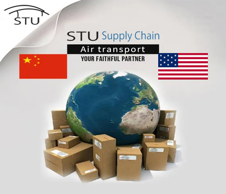Shipping By Air Amazon FBA To Europe USA by DHL UPS FedEX to Door FBA Freight Forwarder supplier