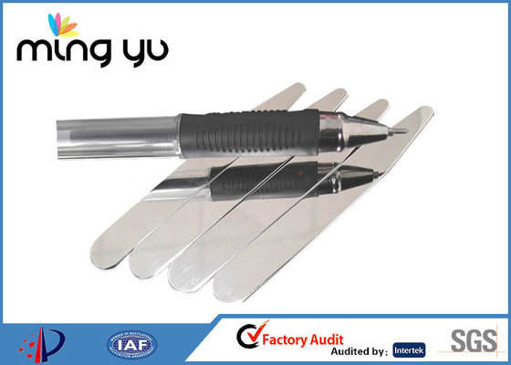 Shirt Stainless Steel Collar Stays 2" / 2.2" / 2.5" Logo Laser Engraved