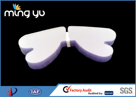 Plastic Clear Shirt Butterfly Collars PVC / PET Shirt Collar Plastic Insert