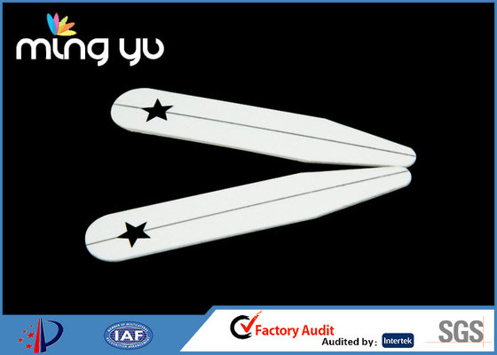 Garment Accessories Different Size PVC white shirt Collar Stays for Shirt Accessory