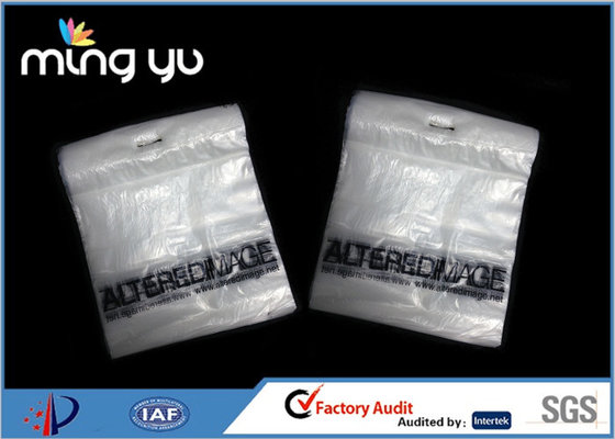 0.25mm Thickness Plastic Shirt Bags Environmental Protection Material