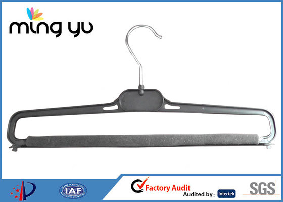 PET Plastic Clothes Hangers / Skirt Hangers 45cm Environmental Hanging Pants Rack