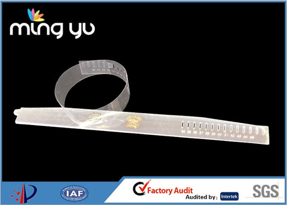Customize Plastic Collar Band LOGO Printed Clothes plastic bands