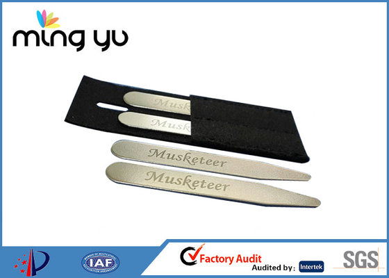 Popular Customizable Metal Collar Bones For Shirts , Eco Friendly