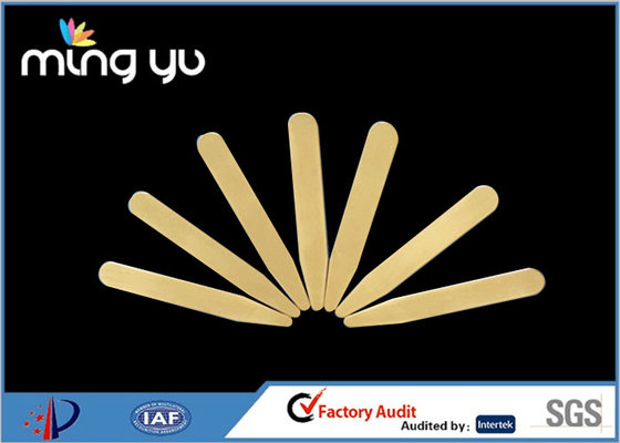 Durable Metal Collar Stays / Gold Brass Metal Shirt Collar Bones