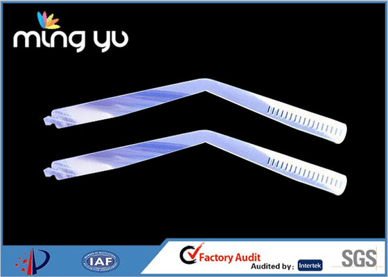 47cm PVC/PET Shirt Stay Plastic Collar Band Light Blue Support Strip