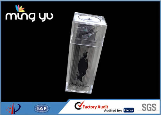 Magnetic metal stainless steel Metal Collar Stays with logo plastic box shirt support