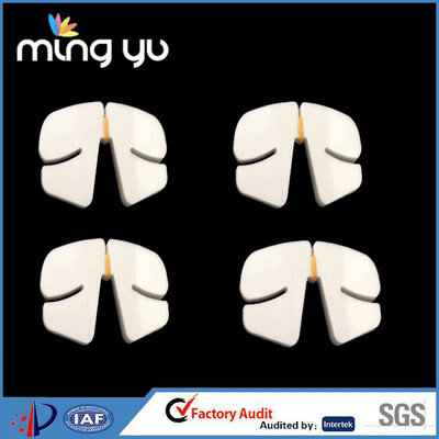 Transparent Plastic Wingtip Collar Shirt Butterfly For Shirt / Clothes / Garment