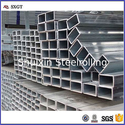 q235 40x60mm pre-galvanized rectangular steel tube / pipe GI steel pipe