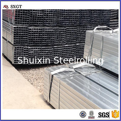 pre-galvanized steel Rectangle pipe/hot dipped galvanized Rectangle tube 48mm