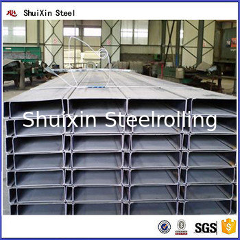 Q235 hot rolled U channel steel or C channel steel with ASTM for construction