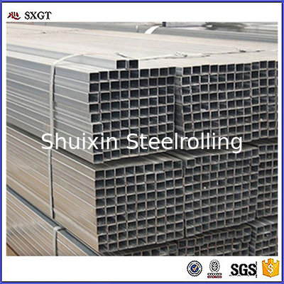 Buildings materials tubes Q195 1.4mm galvanized square steel pipe