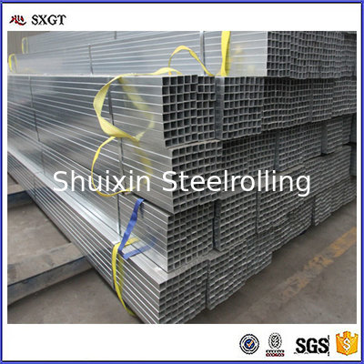 Pre galvanized square hollow section/Q235 rectangular steel pipe