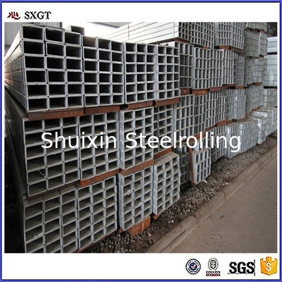 Professional supply gi square tube / gi hollw section / galvanized steel tube