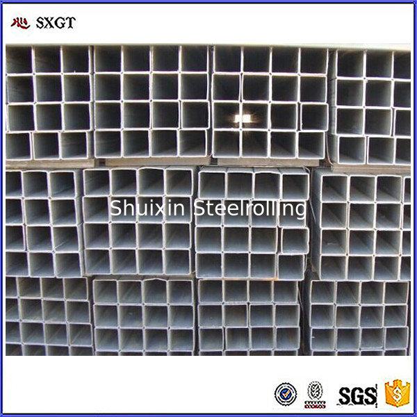High quality Q235 cold rolled square tube bs 1387 galvanized steel pipe Machine