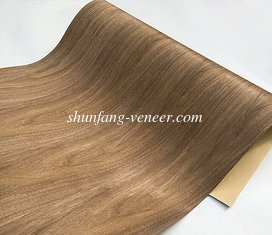 China American Walnut Paper Backed Veneer | Paper Backing Walnut Wood Veneer Sheet supplier