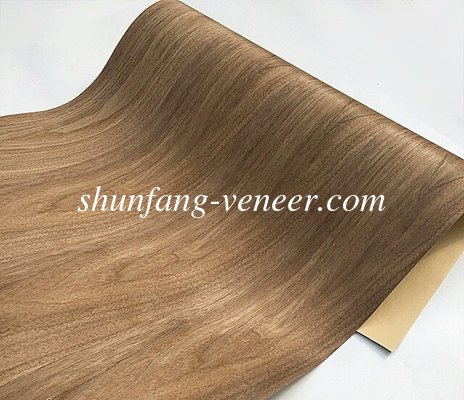 American Walnut Paper Backed Veneer | Paper Backing Walnut Wood Veneer Sheet supplier