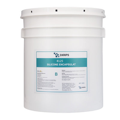 clear silicone potting material for electronics led module