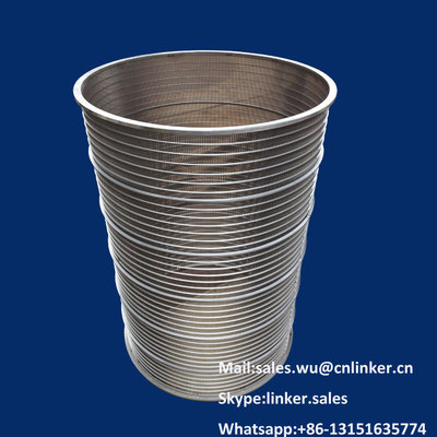 Wedge Wire Screen Cylinders,20 micro Filter Element