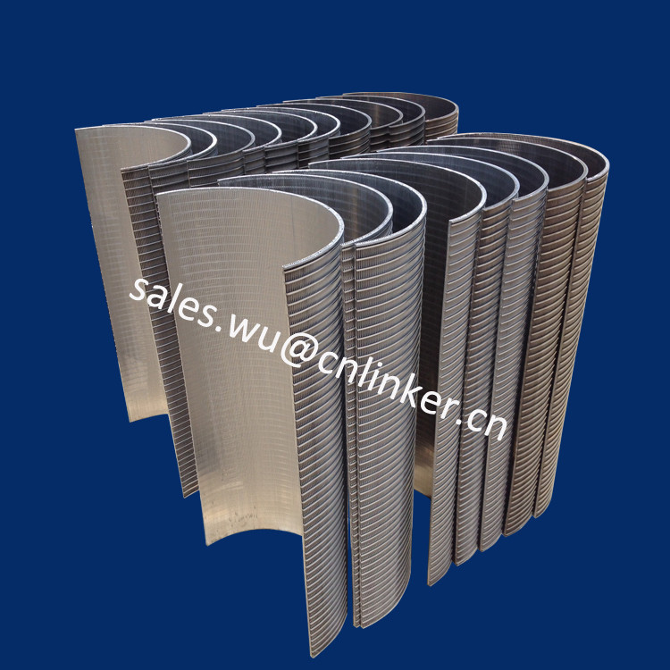 Stainless Steel Wedge Wire Curved Screen