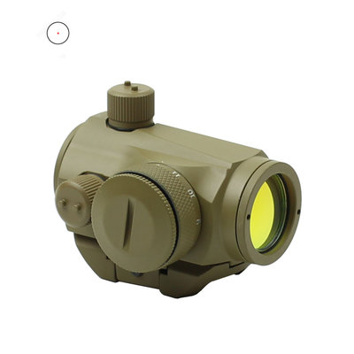 Rugged Picatiny Red Dot Scope With Magnification Quick Detch Mount Hard Oxide
