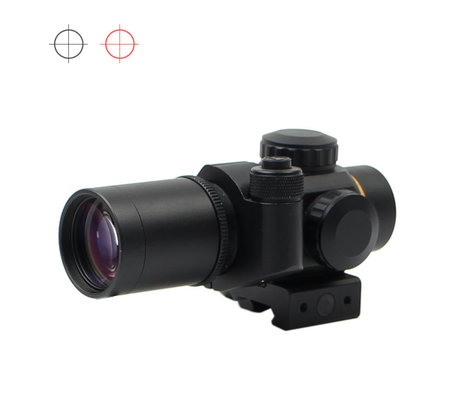 Reticle 1X Red Dot Scope Optical Hunting 91 mm Eye Relief Black Oxide