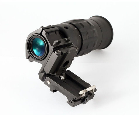 Quick Detach AR Optics Scope 1.5X - 5X Rifle Doublet Magnified For Hunting