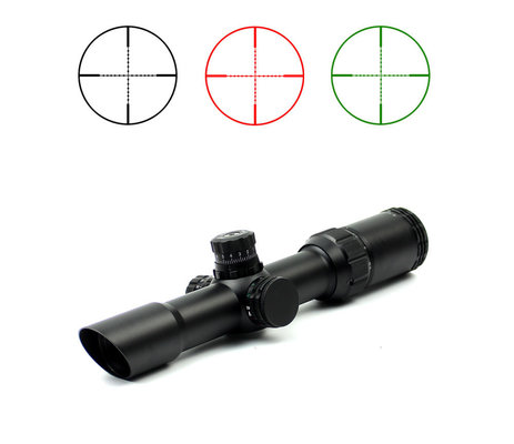 Water Resistant Hunting Rifle Scopes Low Power Variable Scope 1x - 4x