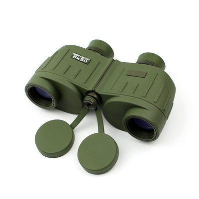 Military Waterpoof  8x30 Binoculars With Rangefinder High Powered Binoculars