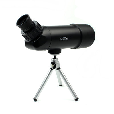 7 x 50 Fixed Power Long Eye Relief Spotting Scope With Tripod Optical Lens