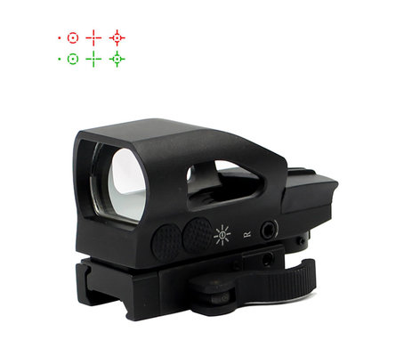 Long Eye Relief Red Dot Open Sight 20mm Rails Reflex 4 MOA ROHS Certification