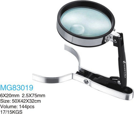 Office Desktop Magnifying Glass Magnifier Loupe Microscope Adjustable Clamp