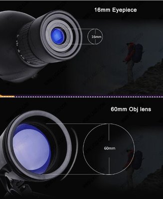 Astronomical Telescope 15-45X60 Variable Power High Definition Spotting Scope