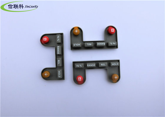 Generic Custom Silicone Rubber Keypad For Desktop Foldable Dustproof