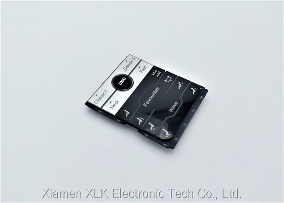 Black Electronics Plastic Rubber Keypad Carbon Pill Conductive ISO9001 Approval