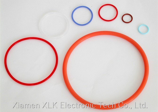 O Shape Anti Shock Silicone O Ring , Silicone Seals And Gaskets 1/2' 1&quot; 2&quot; 3&quot; 4&quot;