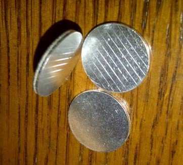 anti-welding AC / DC relay Silver Contact Tips , silver electrical contacts