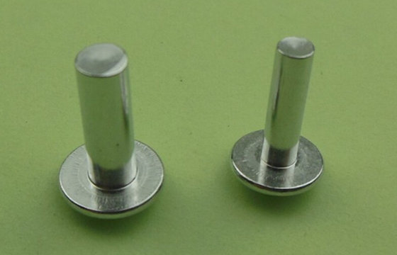 kettle stable Solid Aluminium Rivets , flat head 6061 Aluminum Rivets