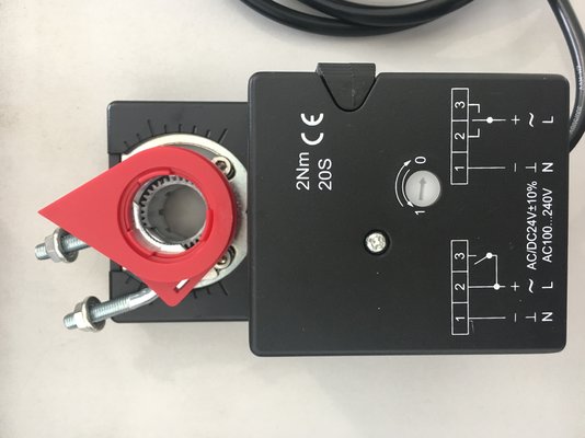 2Nm~32Nm Motorized Damper Actuator 0-10v or 4-20mA Control for HVAC System